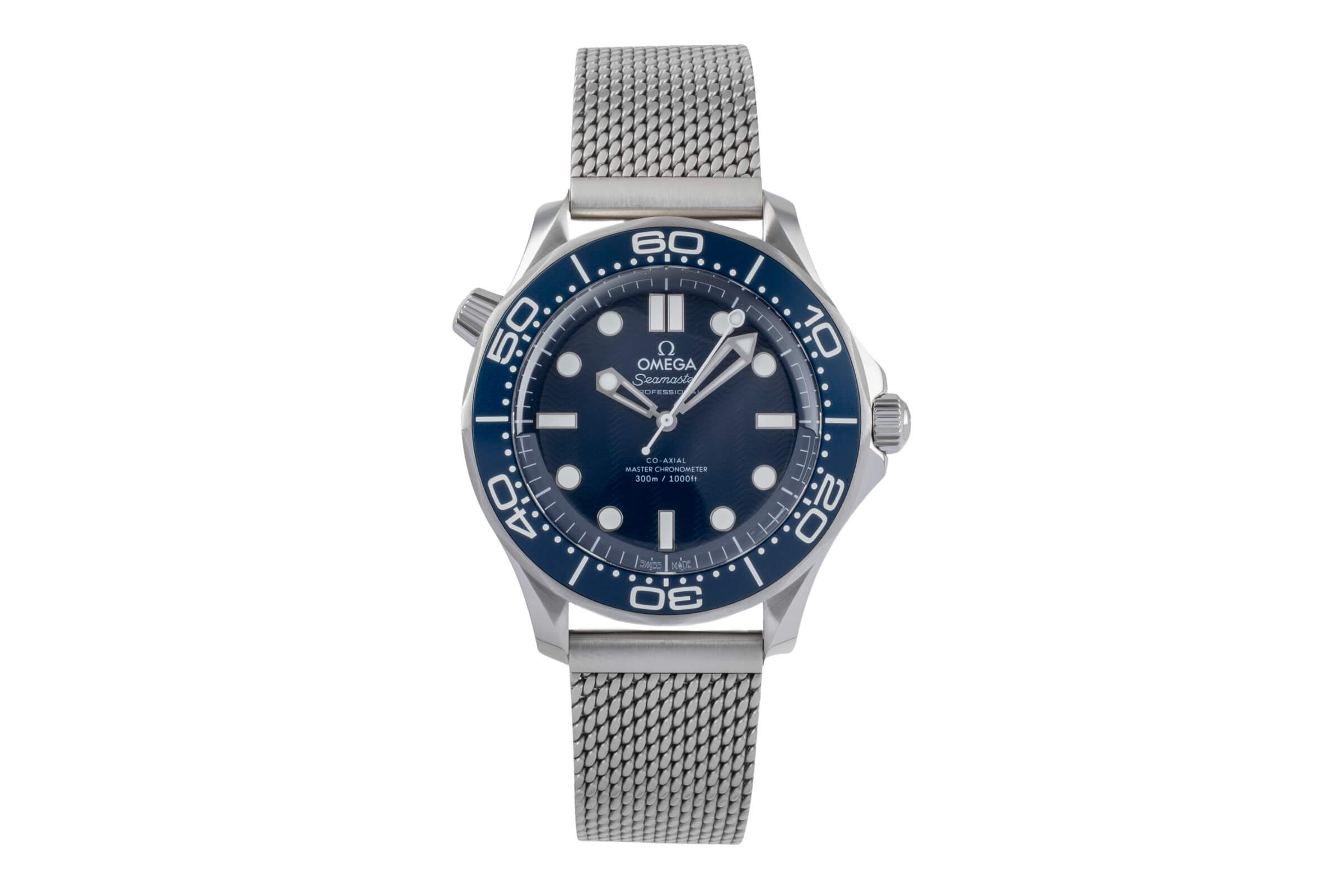 Omega Seamaster steel automatic Kal. 8806 Ref. 210.30.42.20.03.002 ...