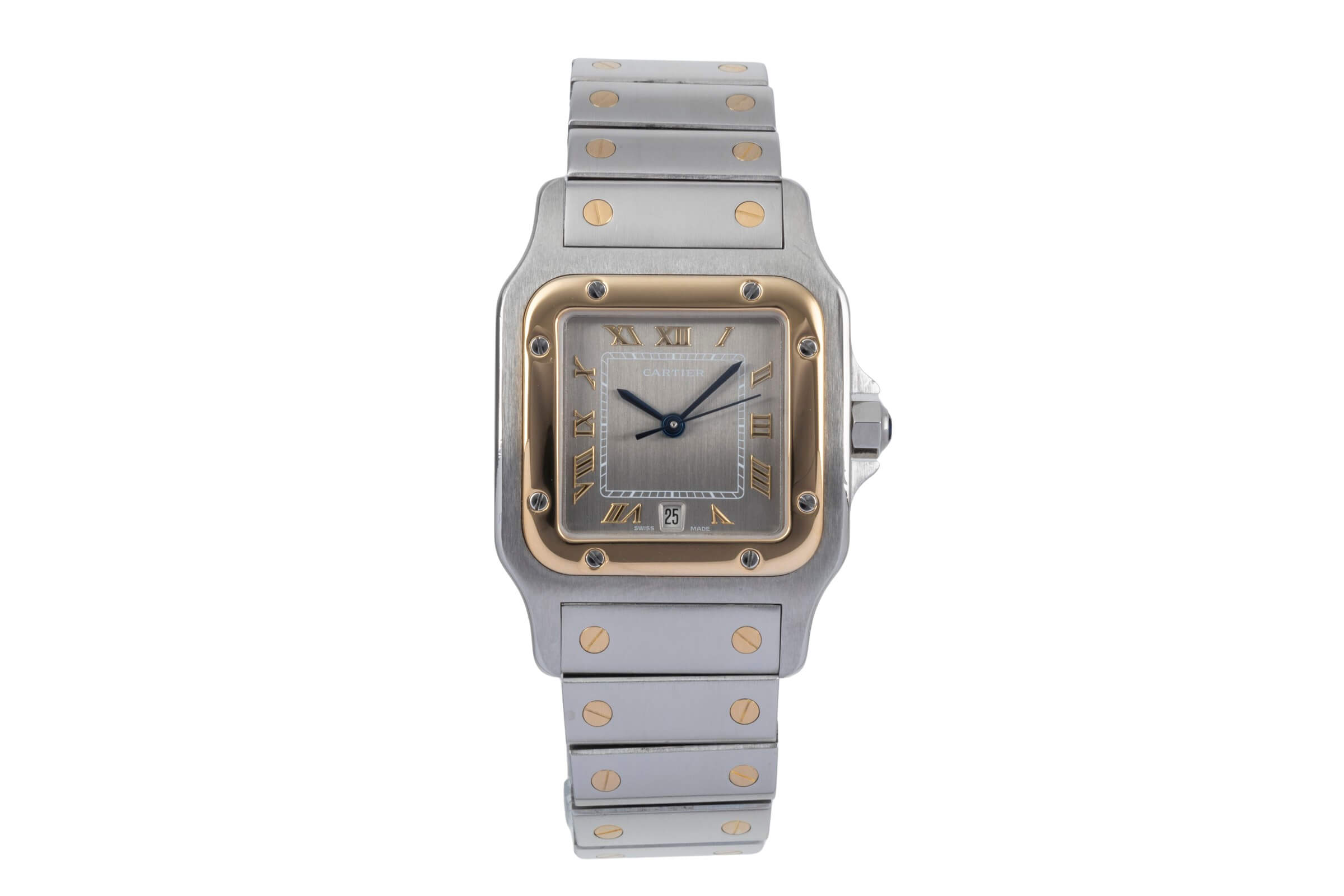 Cartier Santos steel / gold quartz Kal. 687 Ref. 187901 | 2406617