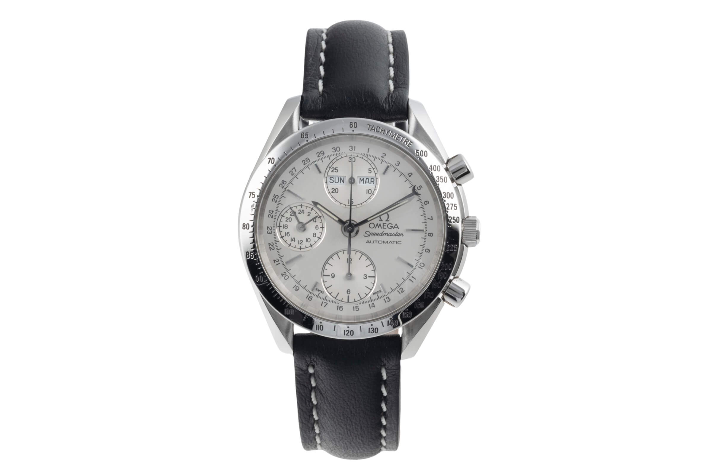 Omega Speedmaster chronograph steel automatic Kal. 1151 Ref. 3521.30.00 ...