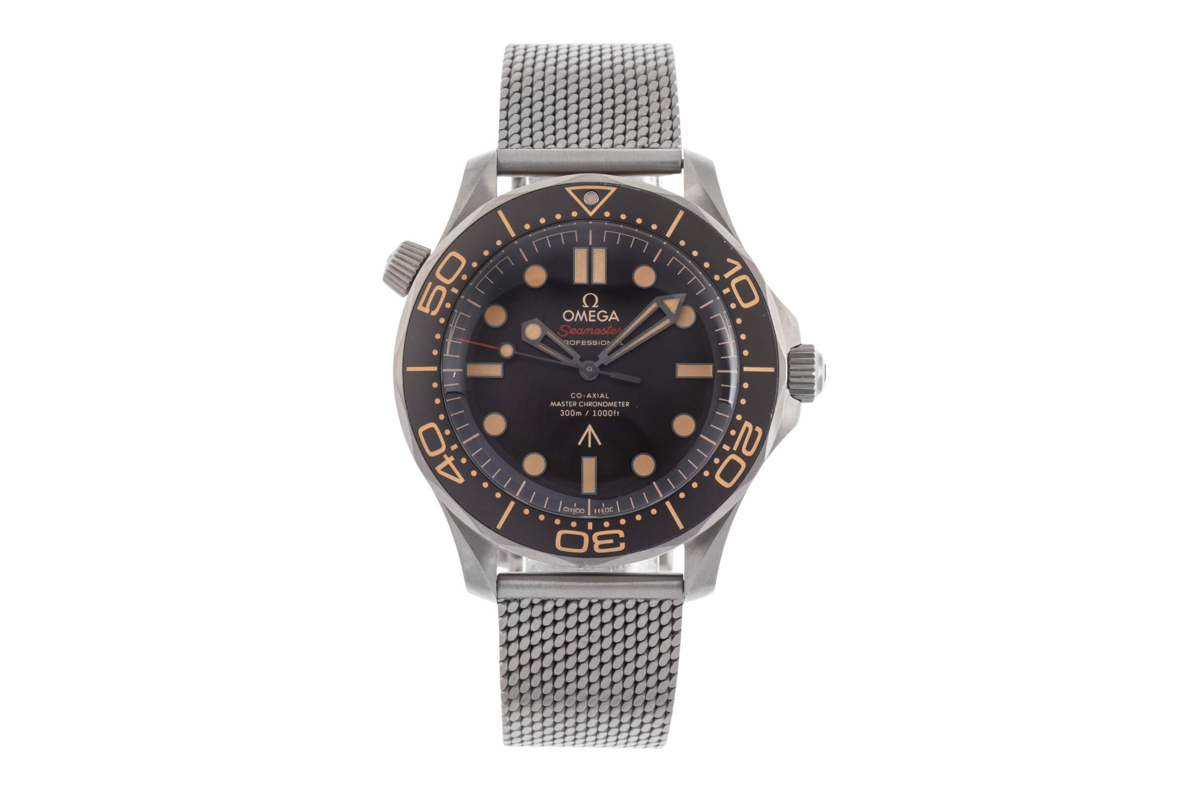 Omega Seamaster titanium automatic Kal. 8806 Ref. 210.90.42.20.01.001 ...